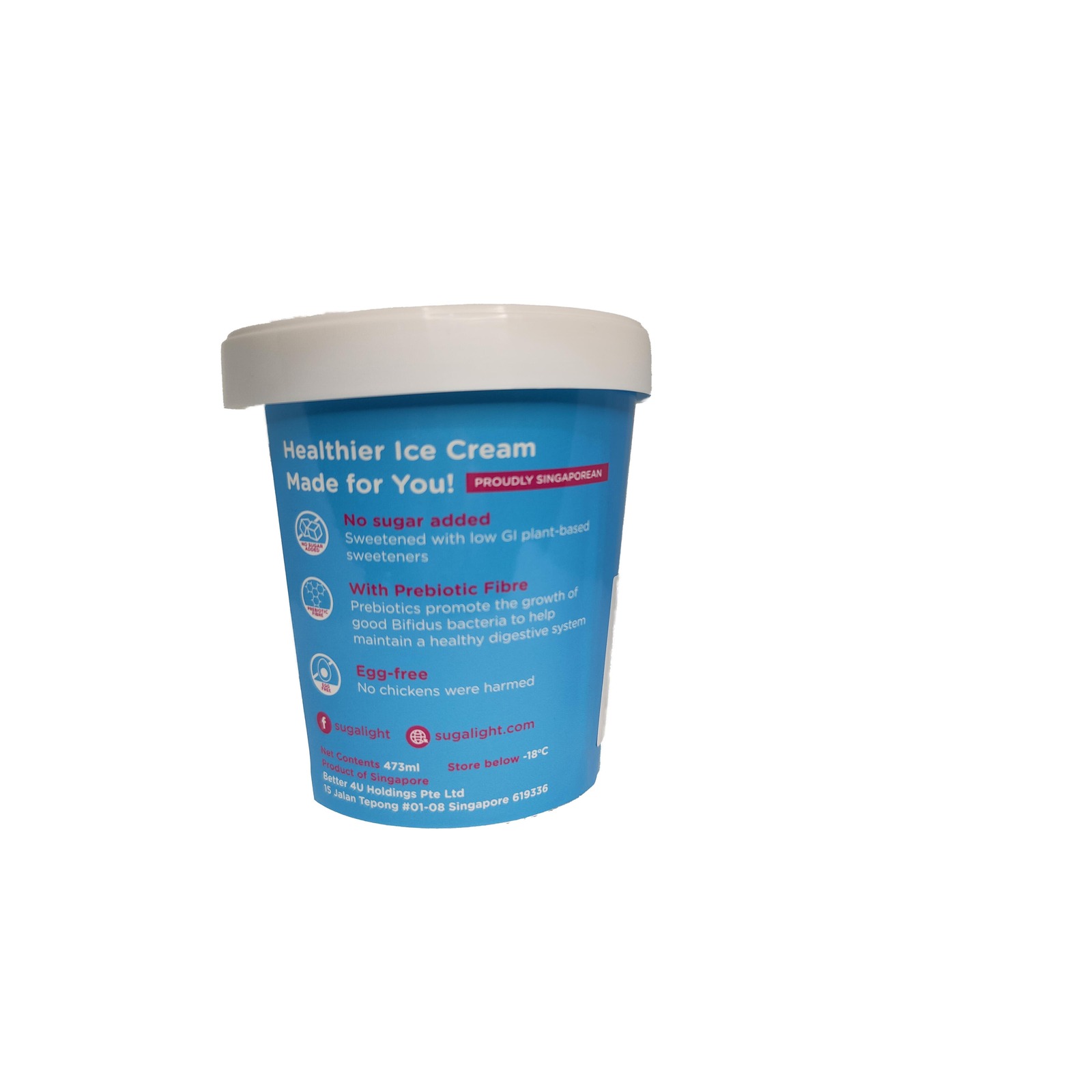 Sugalight Macadamia Ice Cream - No Sugar Added | NTUC FairPrice