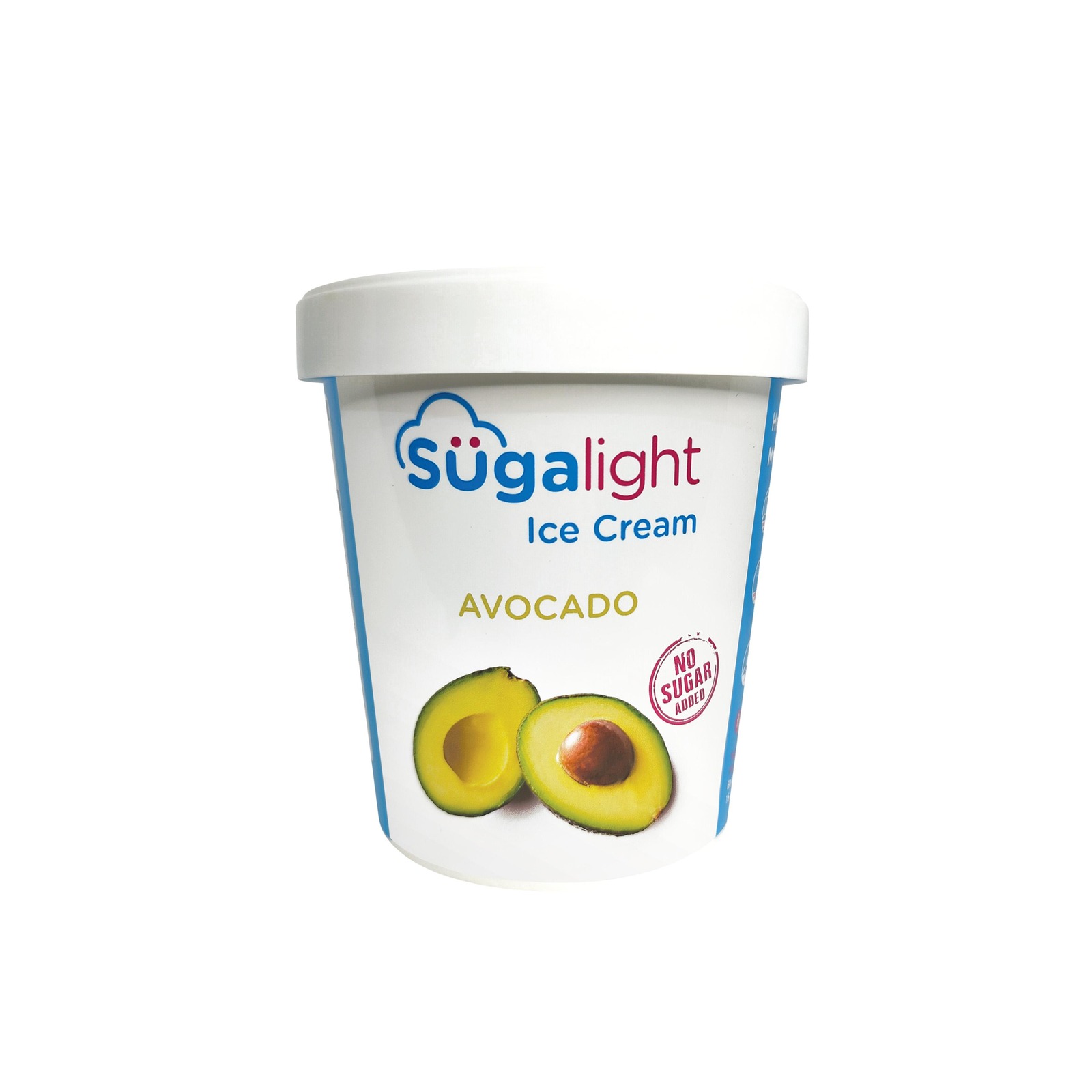 Sugalight Avocado Ice Cream - No Sugar Added | NTUC FairPrice