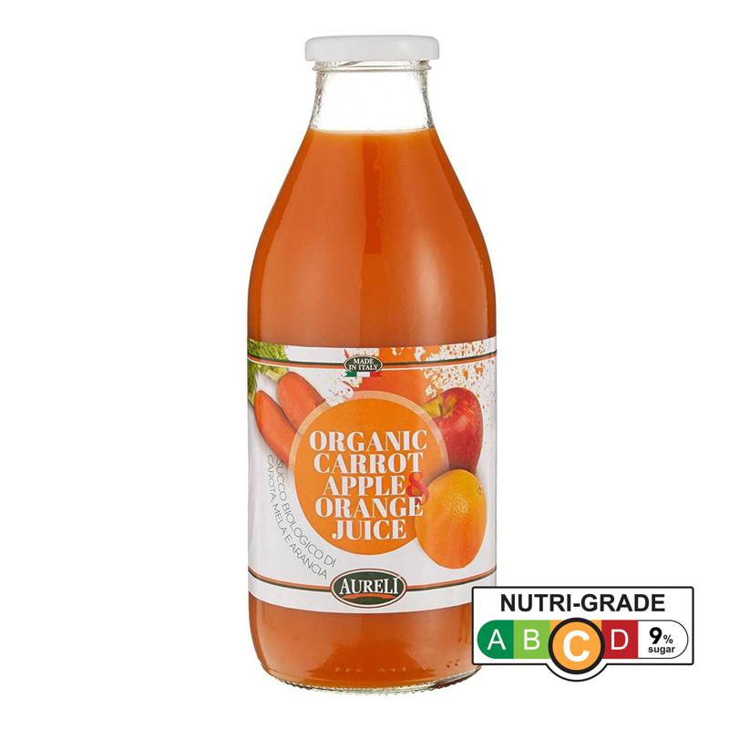 Aureli Organic Pure Juice - Carrot Apple Orange | NTUC FairPrice