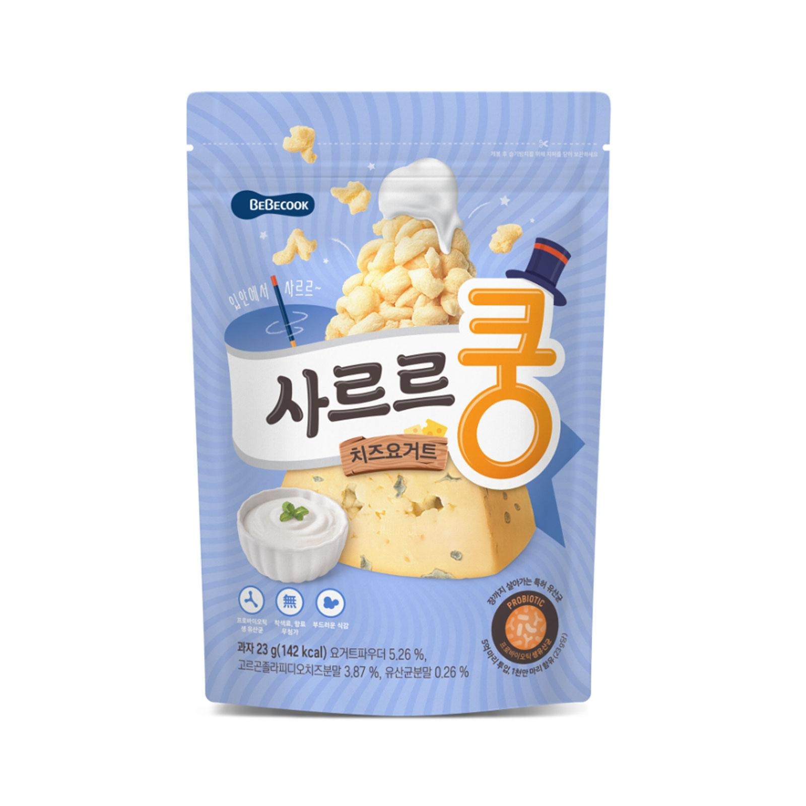BeBecook Baby Melting Puff w Probiotics (Yoghurt Cheese) | NTUC FairPrice