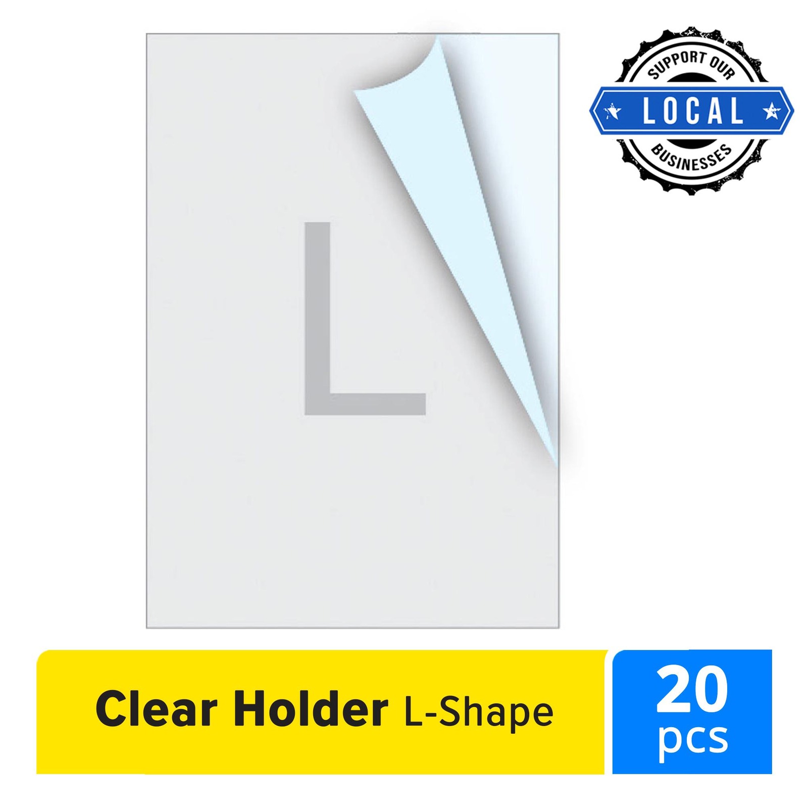 Alfax 23L L-Shape Clear Holder F4 | NTUC FairPrice