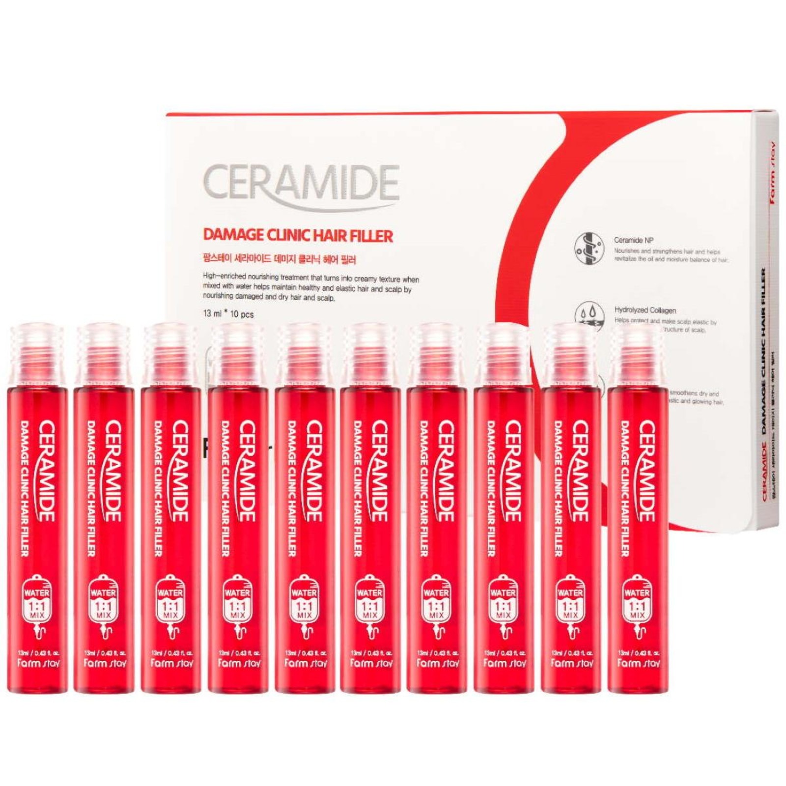 Farm Stay Ceramide Damage Clinic Hair Filler | NTUC FairPrice