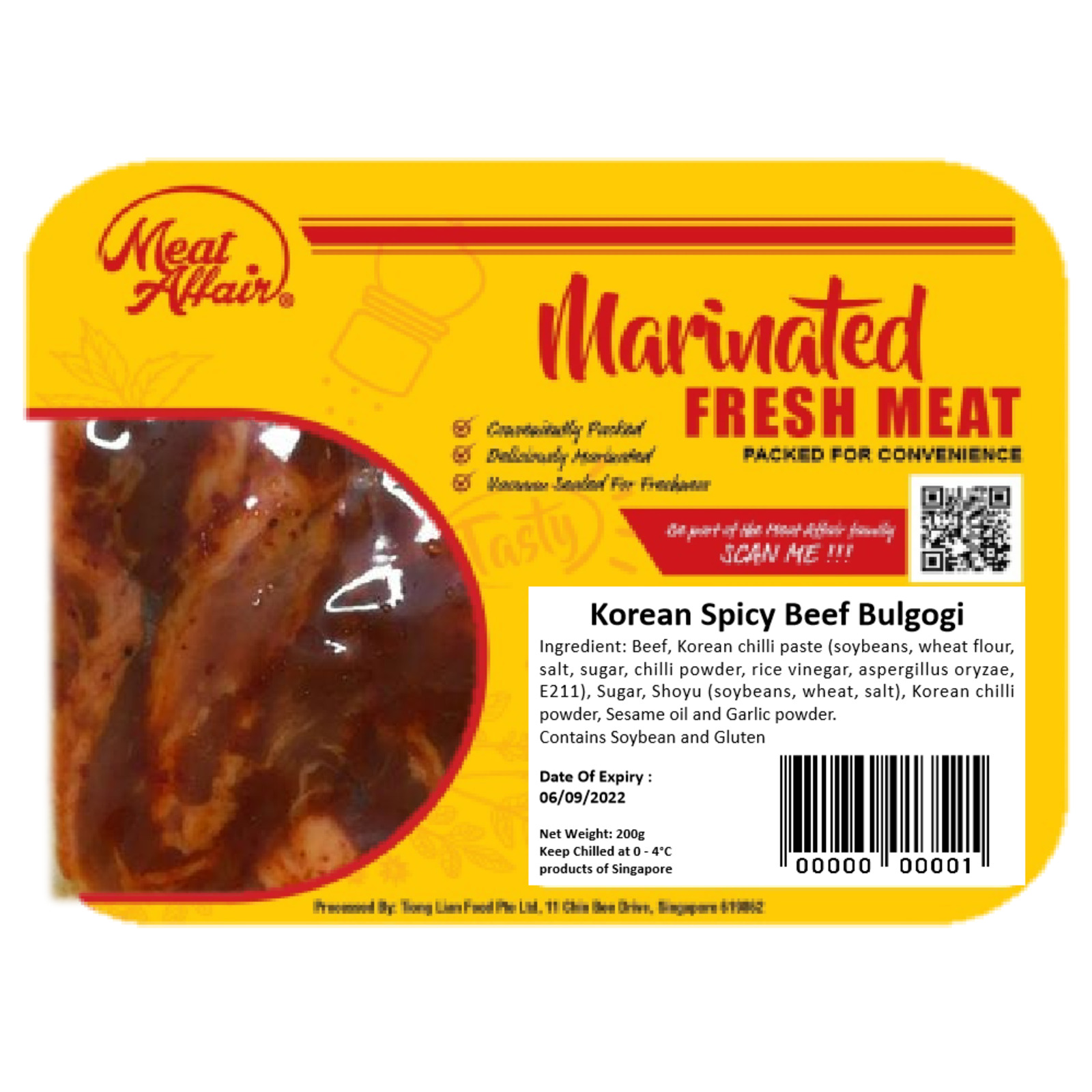 Meat Affair Korean Spicy Beef Bulgogi | NTUC FairPrice