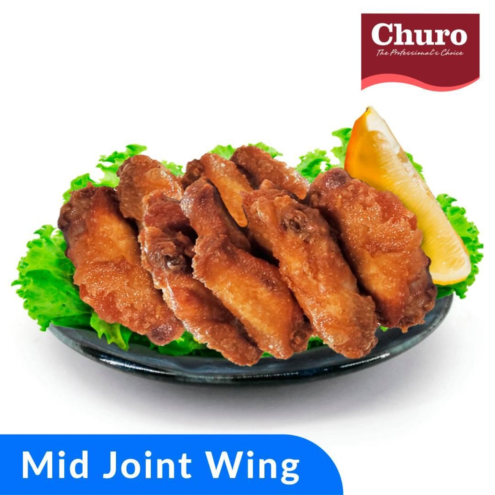 Churo Prawn Paste Chicken Mid Joint Wing Frozen | NTUC FairPrice