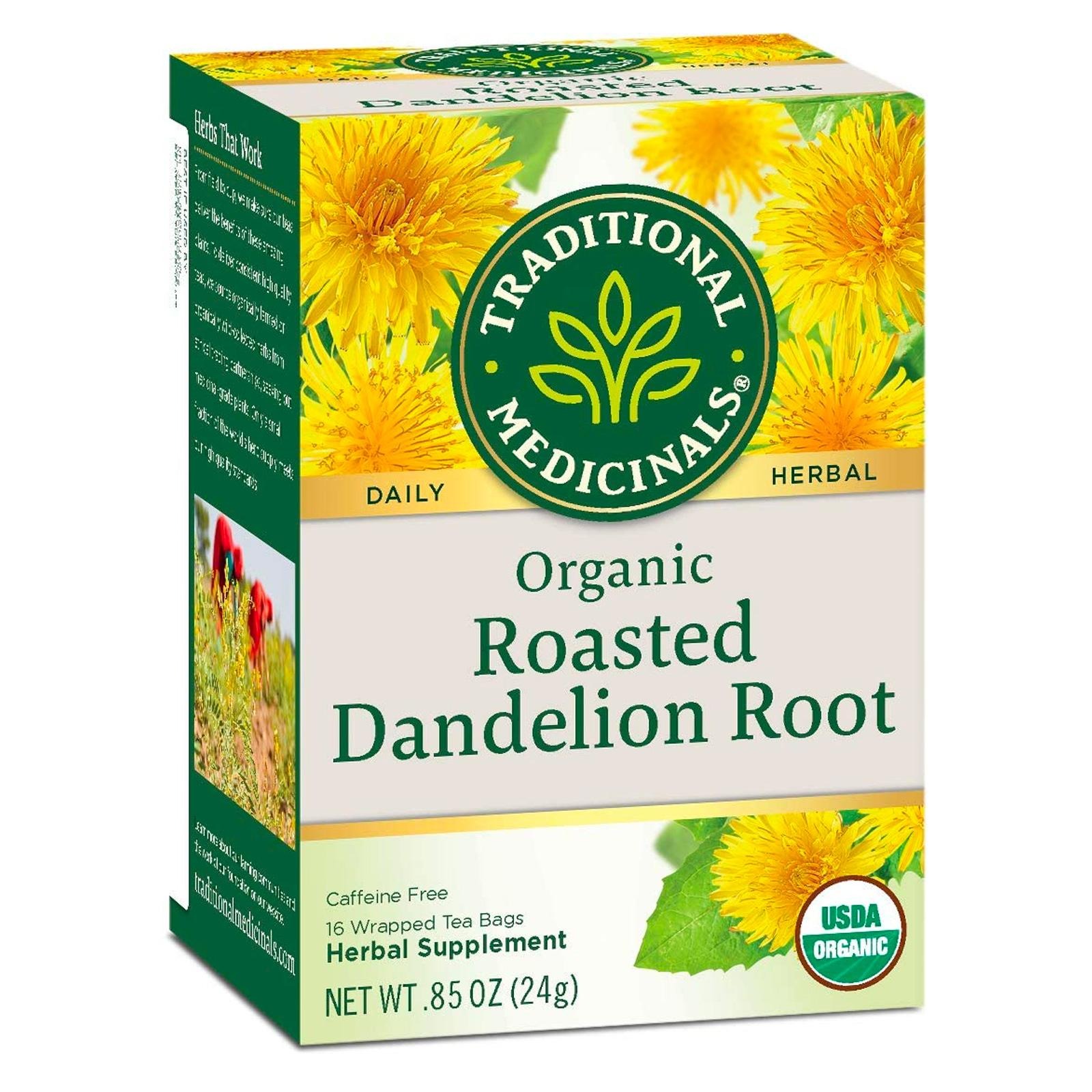 Traditional Medicinals Organic Roasted Dandelion Roots | NTUC FairPrice