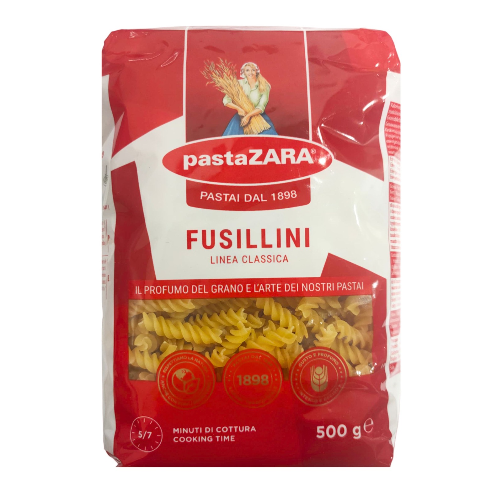 Pasta Zara Classic Line Pasta - Fusillini 64 | NTUC FairPrice
