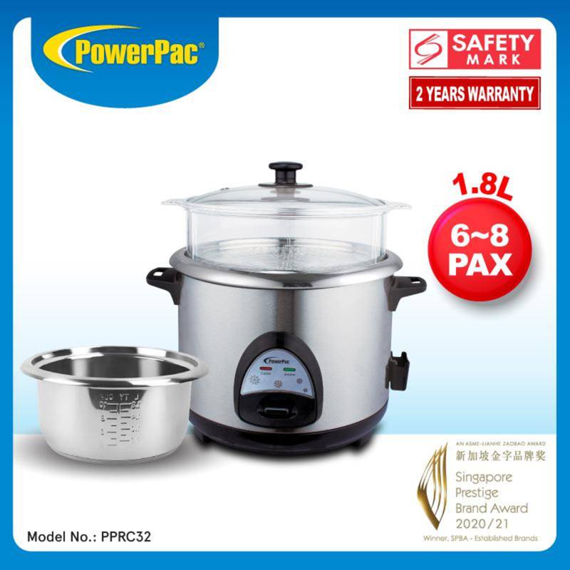 PowerPac (PPRC32) Rice Cooker 1.8L | NTUC FairPrice