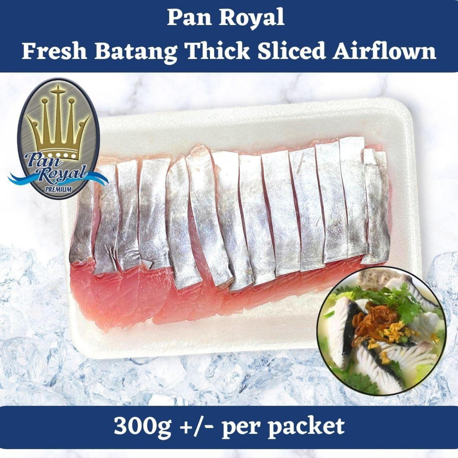Pan Royal Fresh Batang Thick Sliced Airflown 300 G | NTUC FairPrice