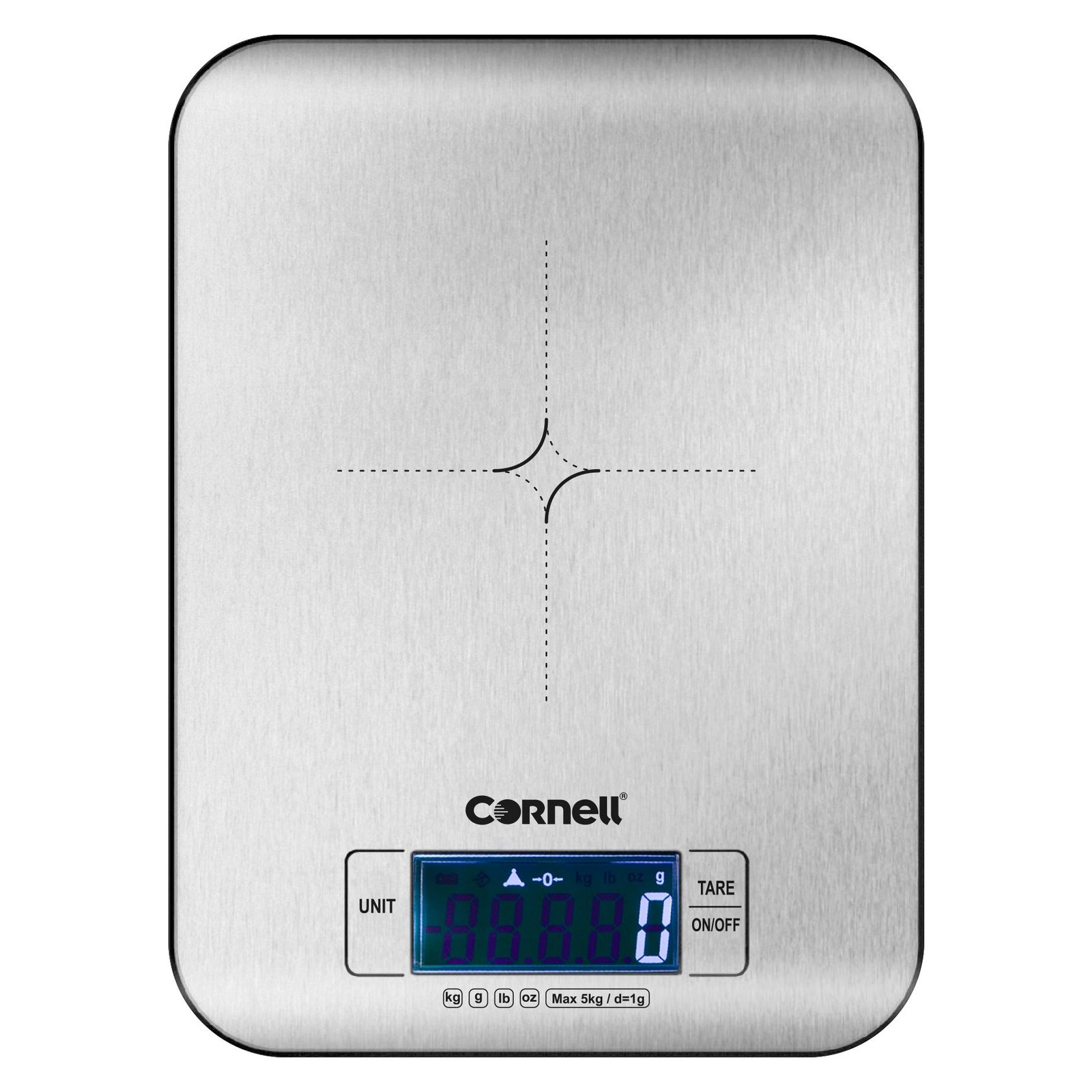 Cornell Digital Kitchen Weighing Scale up to 5kg CKS500SS | NTUC FairPrice