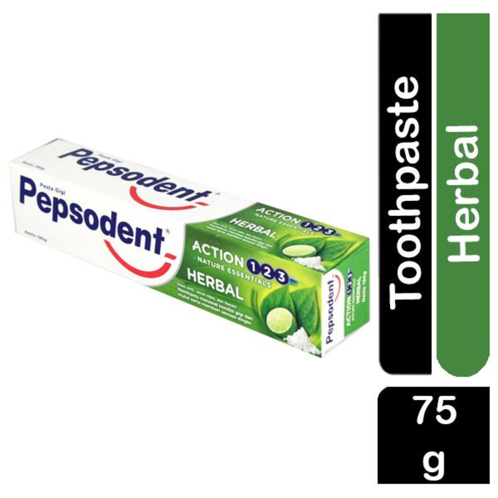 Pepsodent Herbal Toothpaste Green Tea Extract Fights Cavity Ntuc Fairprice