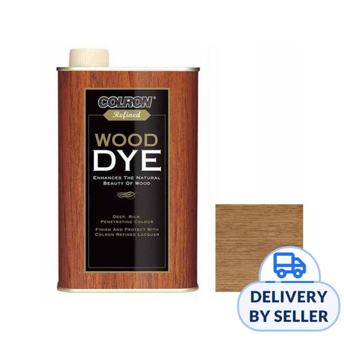 COLRON 36888 Refined Wood Dye (Georgian Medium Oak) 250ml | NTUC FairPrice
