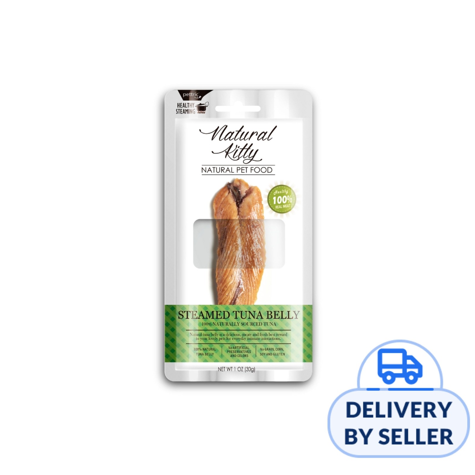 Natural Kitty Steamed Tuna Belly Dog & Cat Treats 30g | NTUC FairPrice