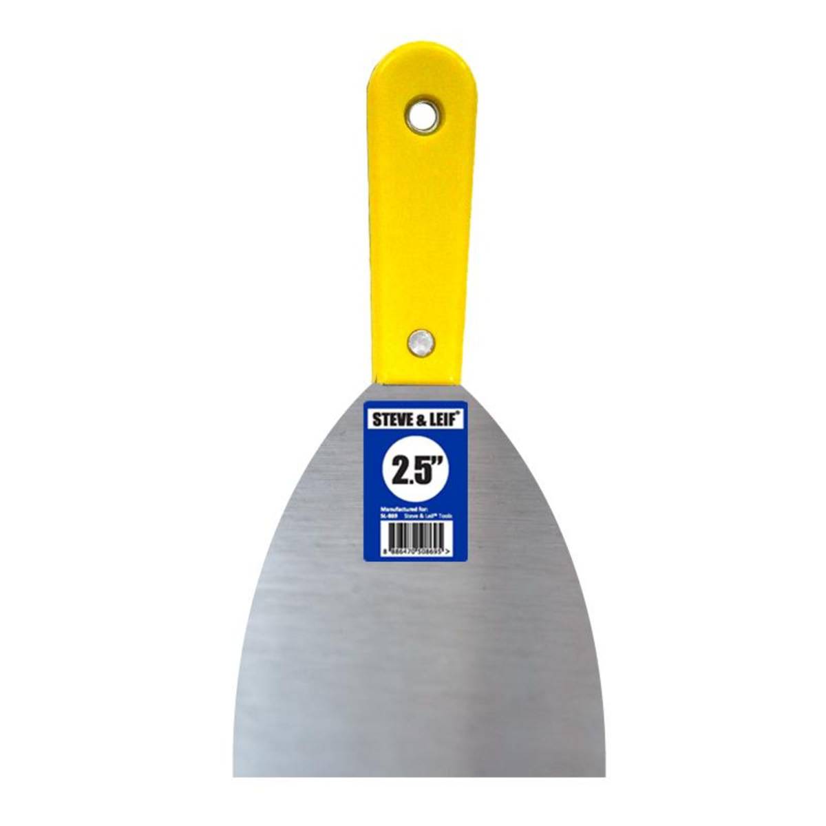 Steve & Leif 2.5" Stiff Scrapers With Yellow Handle | NTUC FairPrice