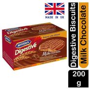McVitie s Digestive Baked With Wheat Milk Chocolate Biscuits NTUC