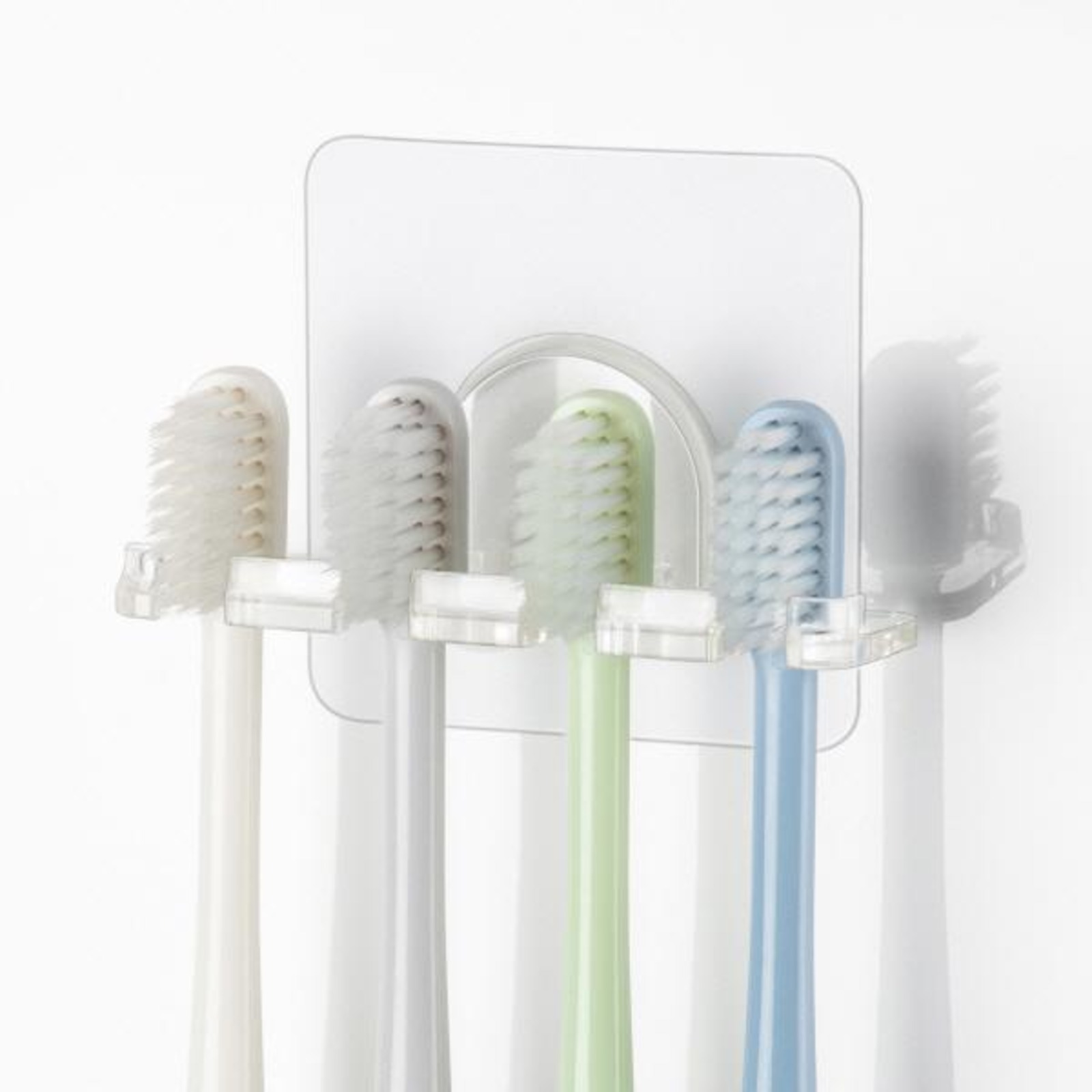 DeHub Vacuum Pad Toothbrush Holder (4brush) | NTUC FairPrice