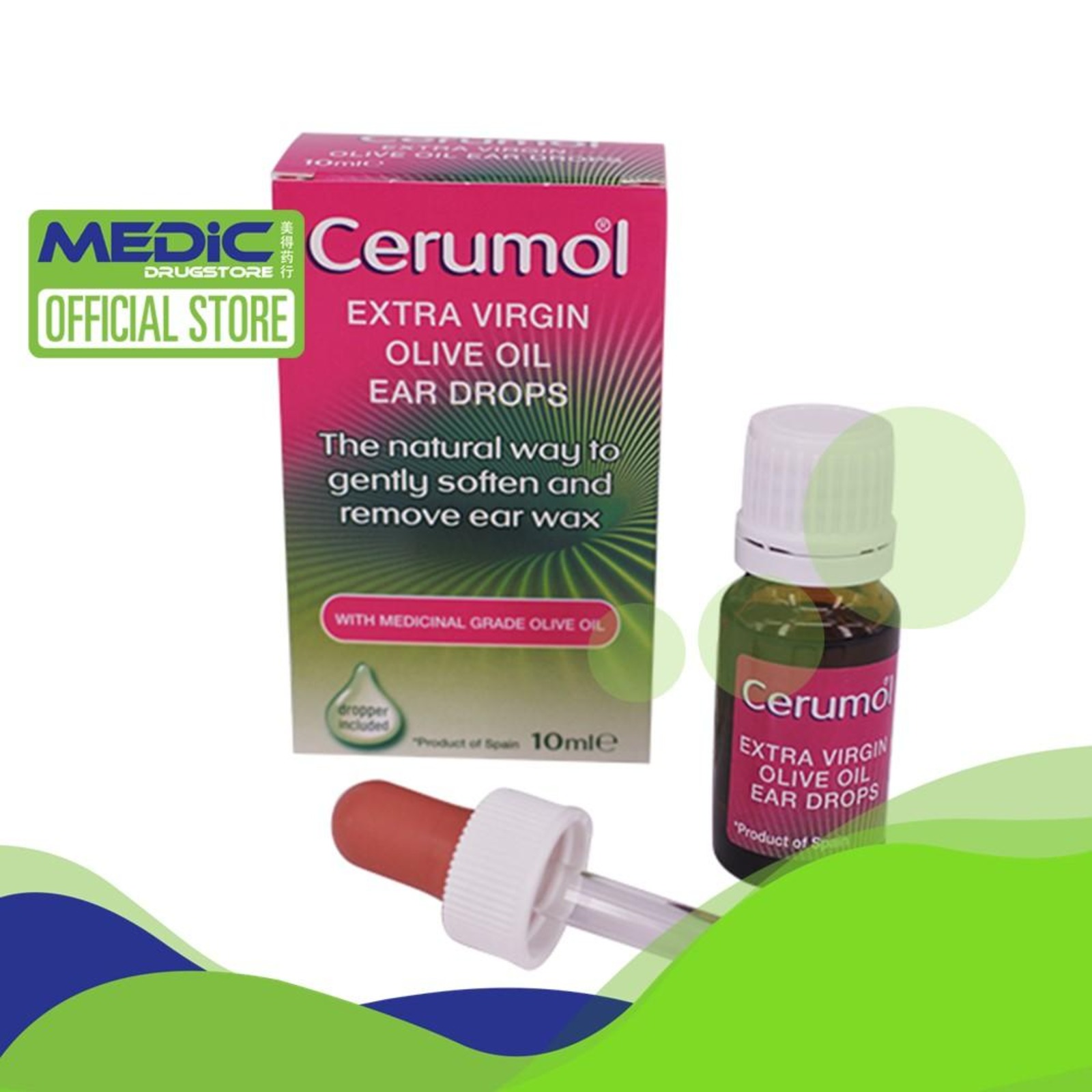 Cerumol Olive Ear Drops | NTUC FairPrice