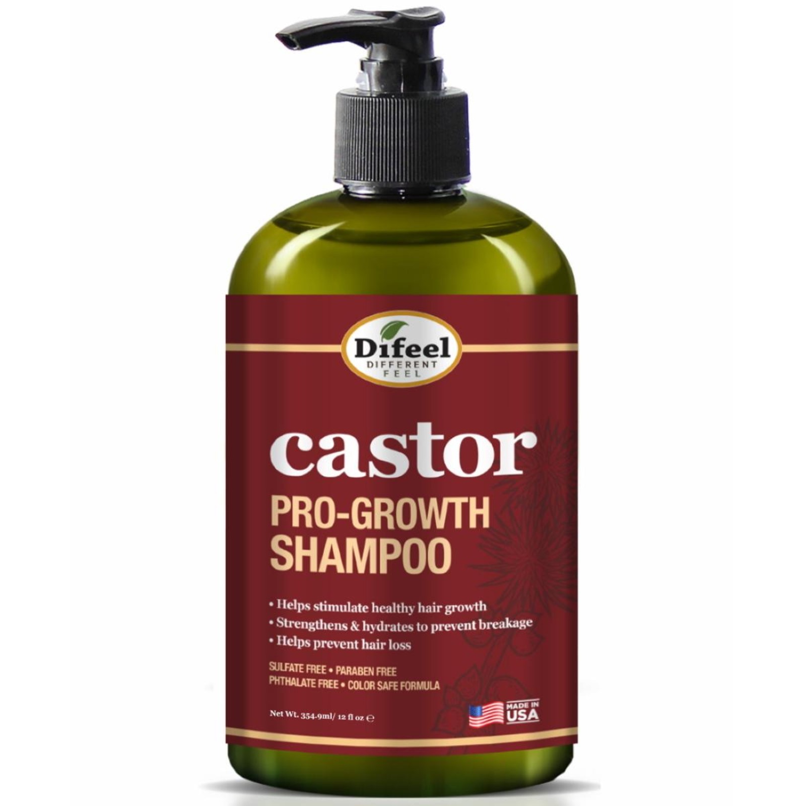 Difeel Castor Pro Growth Shampoo | NTUC FairPrice