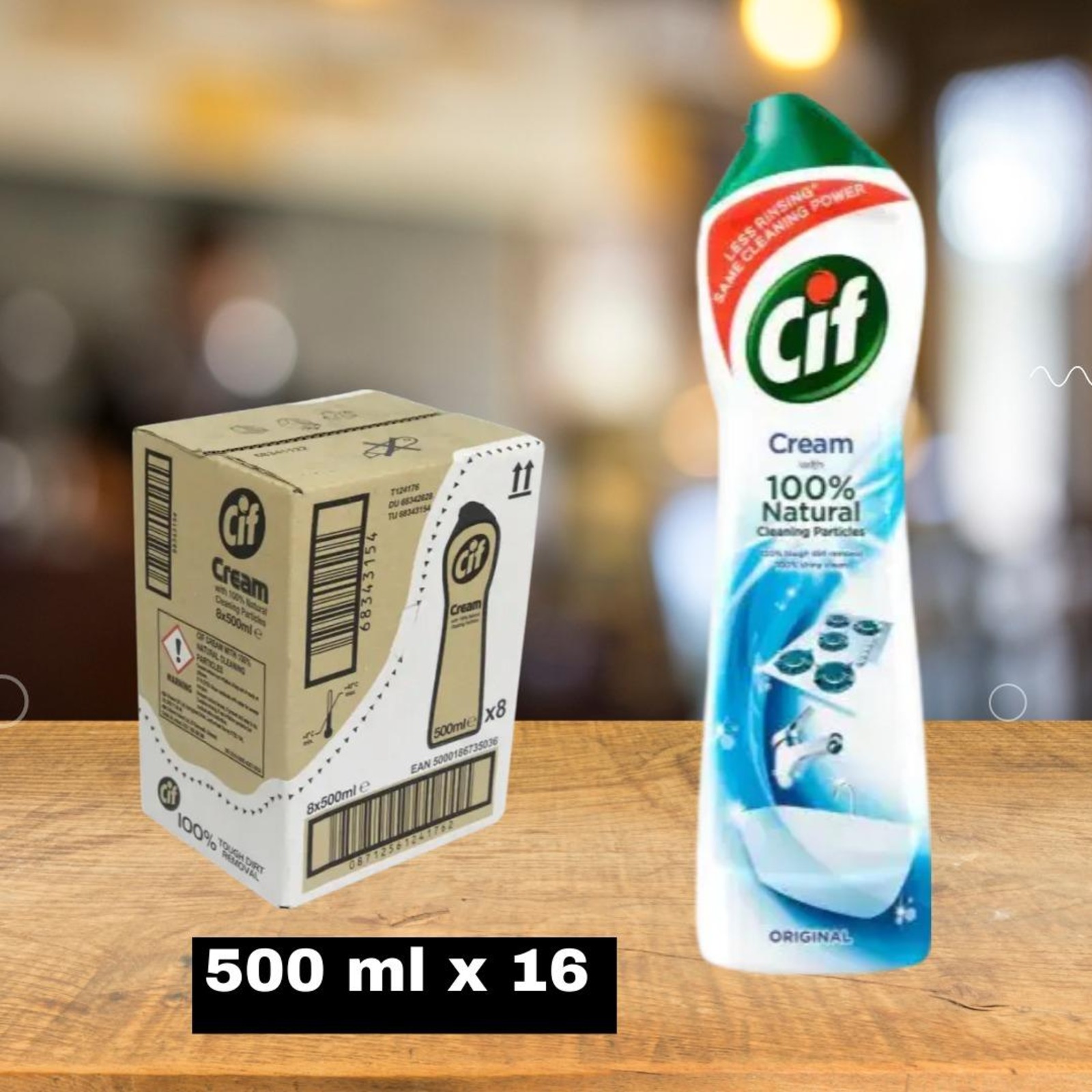 CIF Cif Original 100% Natural Particles Cream Surface Cleaner | NTUC ...