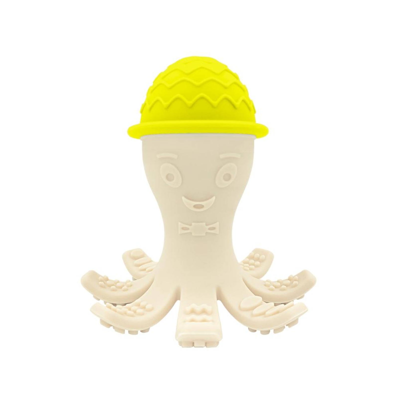 Puku Baby Gaga Teether - Yellow Octopus | NTUC FairPrice