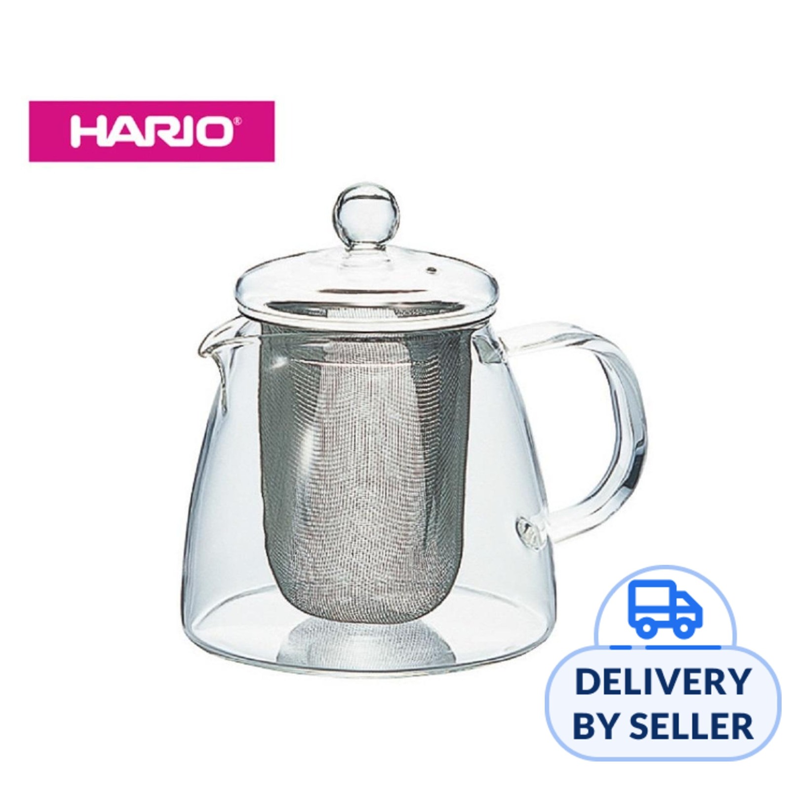 Hario Pure Leaf Tea Pot, 360ml,Clear | NTUC FairPrice
