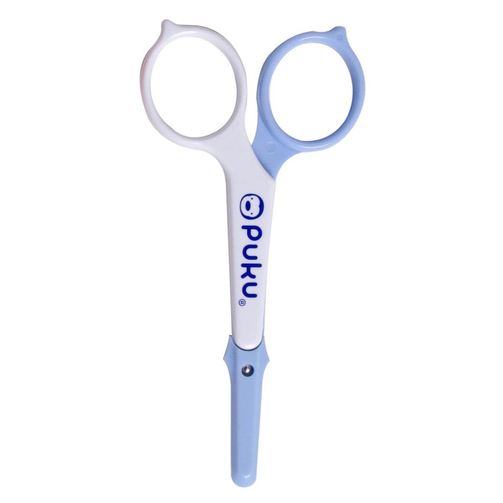 Puku Safety Baby Scissors - Blue | NTUC FairPrice