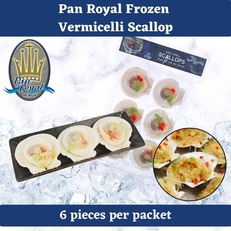 Pan Royal Frozen Half Shell Scallop with Vermicelli | NTUC FairPrice