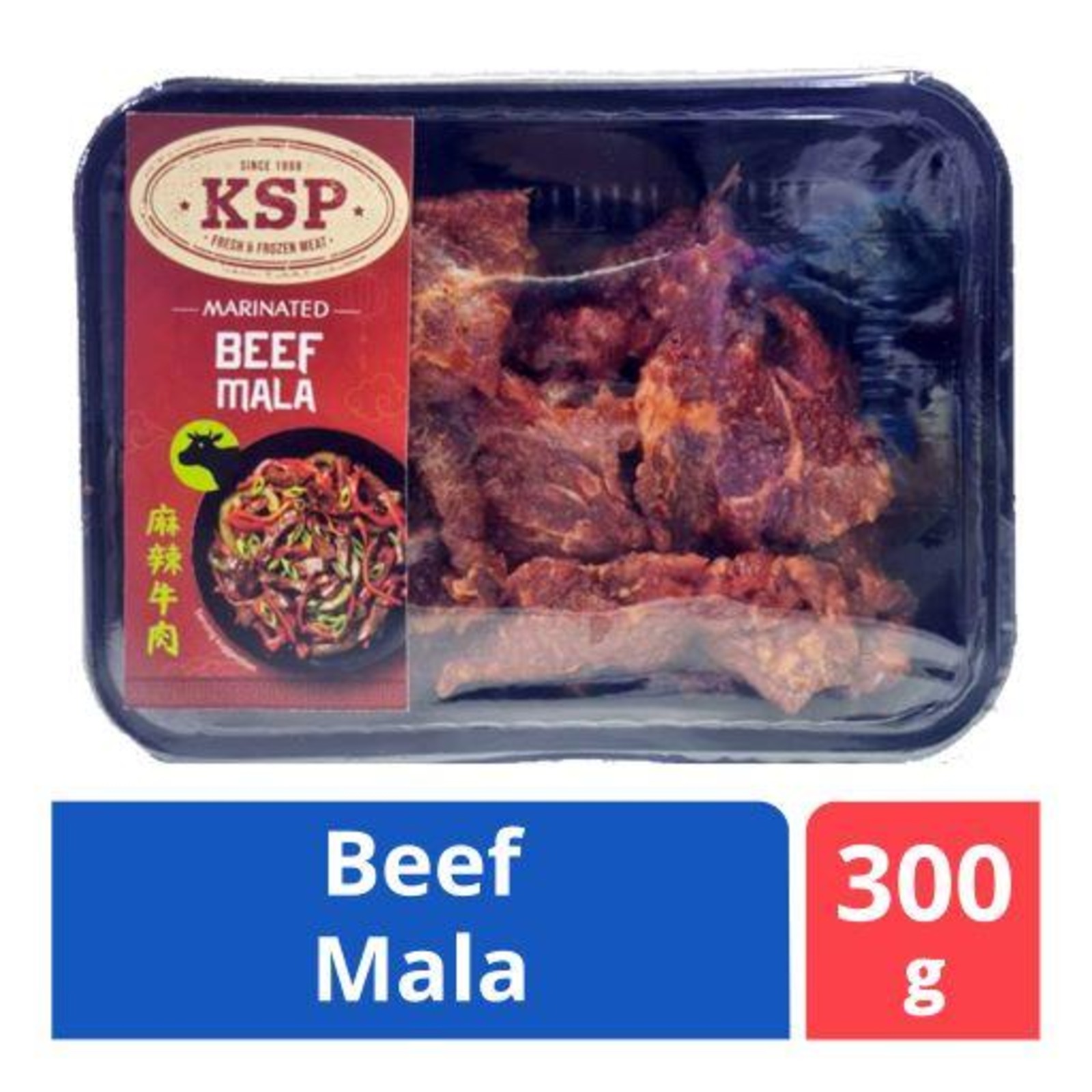 KSP FOOD Frozen Marinated Beef Mala | NTUC FairPrice