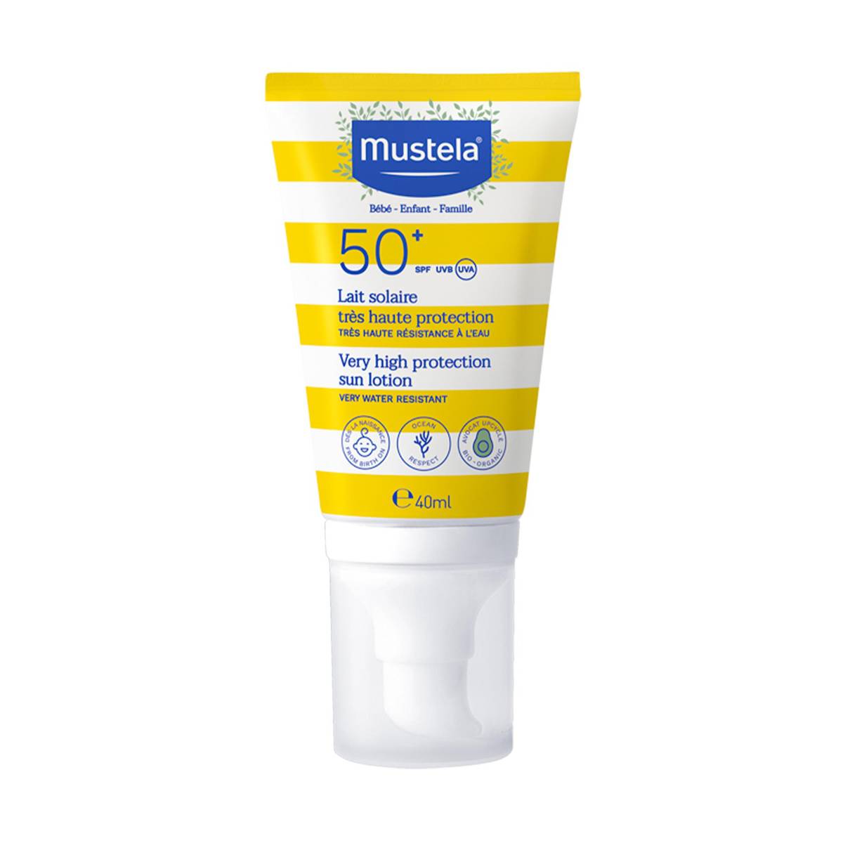 Mustela SPF 50 Sun Protection Lotion | NTUC FairPrice