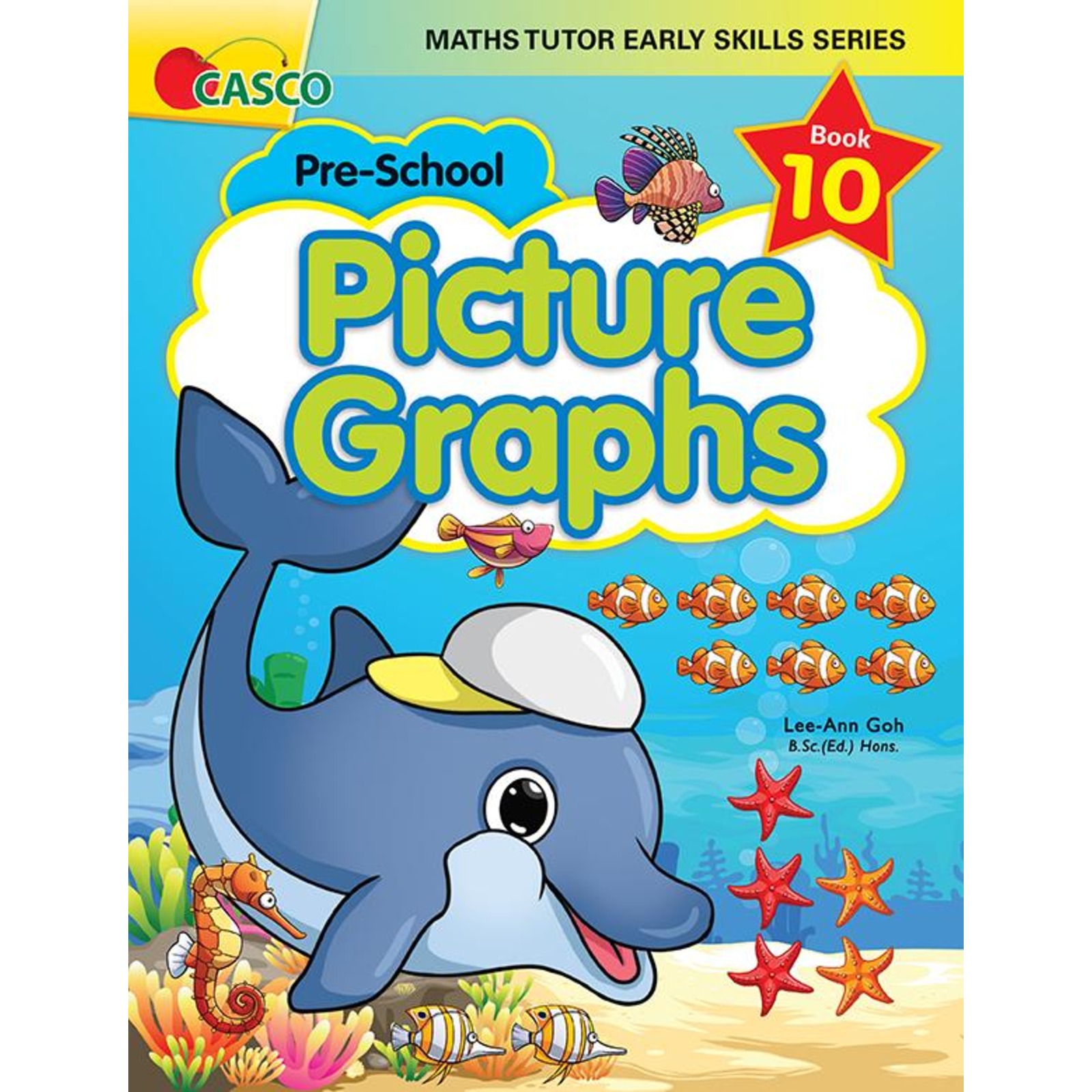 Casco Maths Tutor Early Skills Book 10: Picture Graphs | NTUC FairPrice