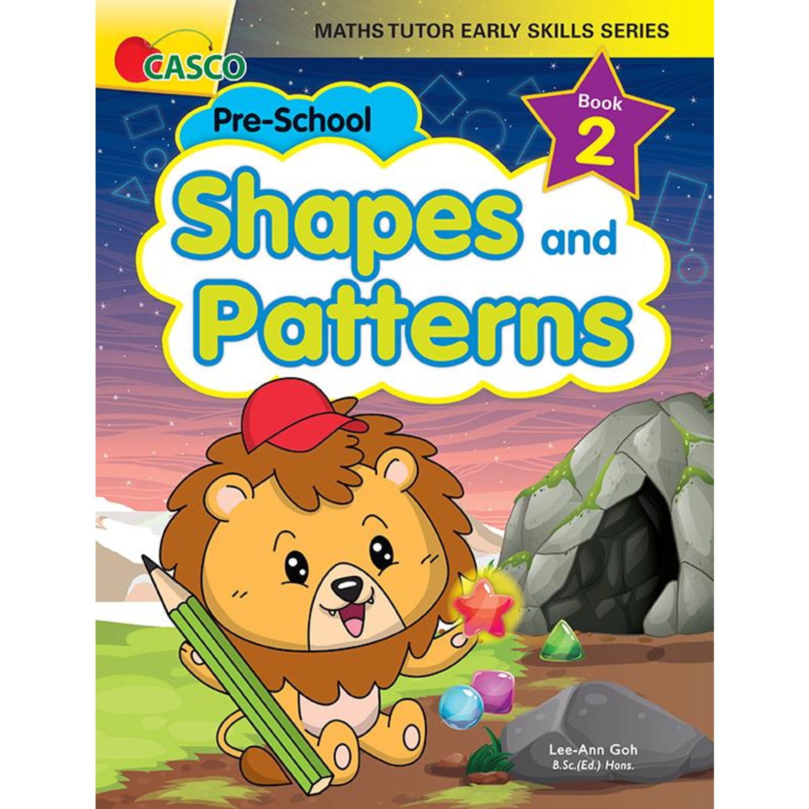 Casco Maths Tutor Early Skills Book 2: Shapes and Patterns | NTUC FairPrice