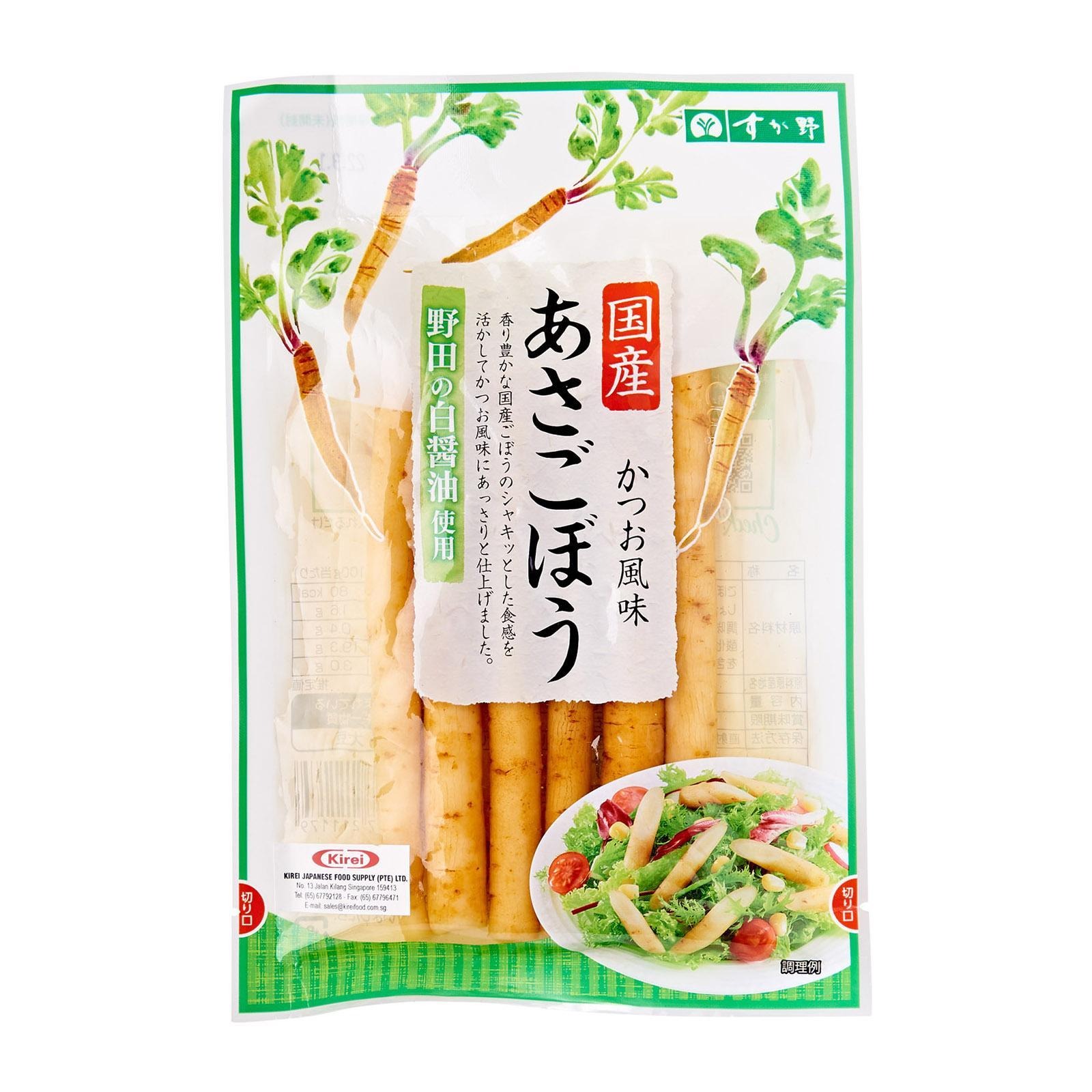 Kirei Asagobo Katsuo Burdock Bonito Flavored Pickles | NTUC FairPrice