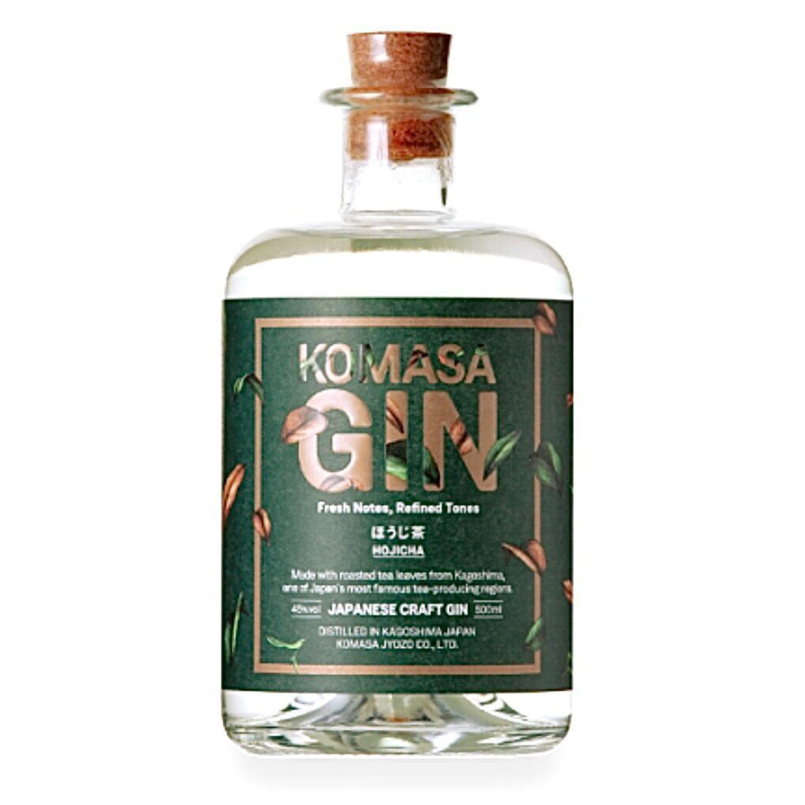 Komasa Japanese Craft Gin Hojicha Roasted Tea 45% | NTUC FairPrice