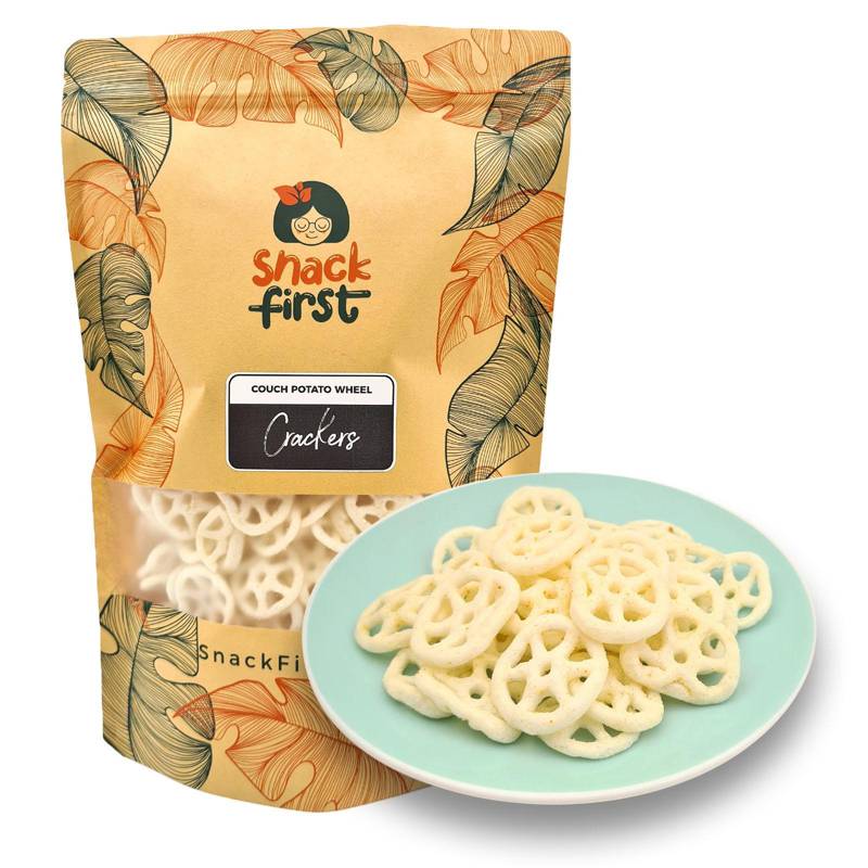 SnackFirst Couch Potato Wheel Crackers (Old School Biscuits) | NTUC ...