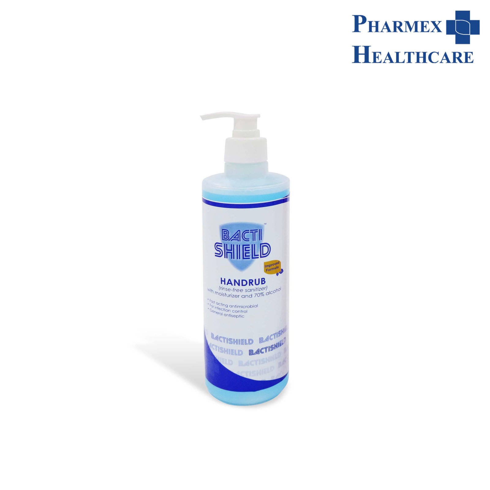Bactishield Handrub 70% Alcohol 0.5% Chlorhexidine 500ml | NTUC FairPrice