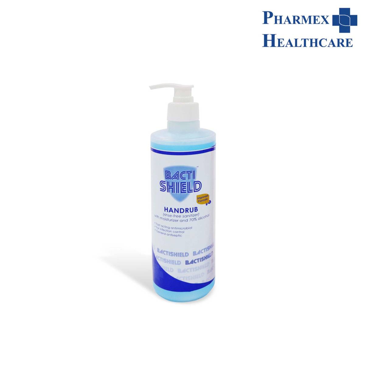 Bactishield Handrub 70% Alcohol 0.5% Chlorhexidine 500ml | NTUC FairPrice
