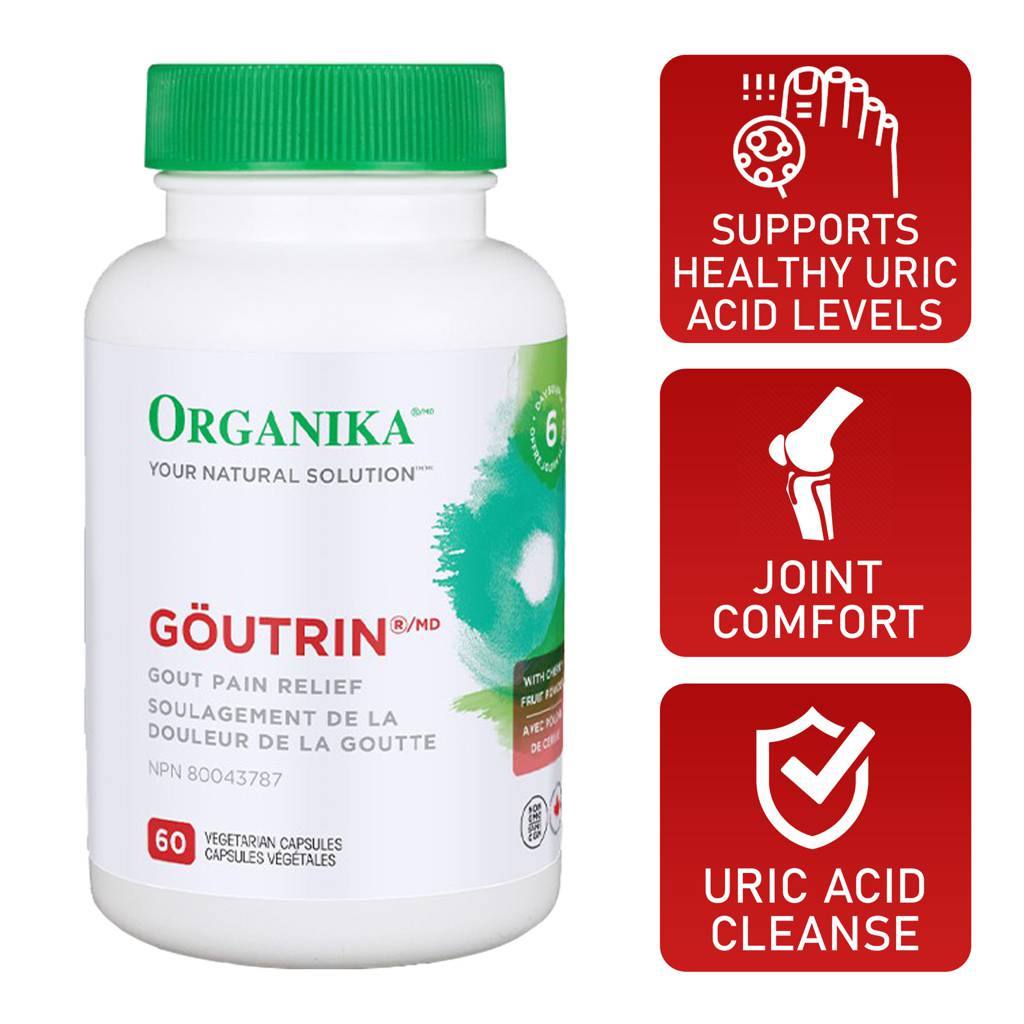 Organika Goutrin - Gout Pain Relief, Uric Acid Supplement | NTUC FairPrice