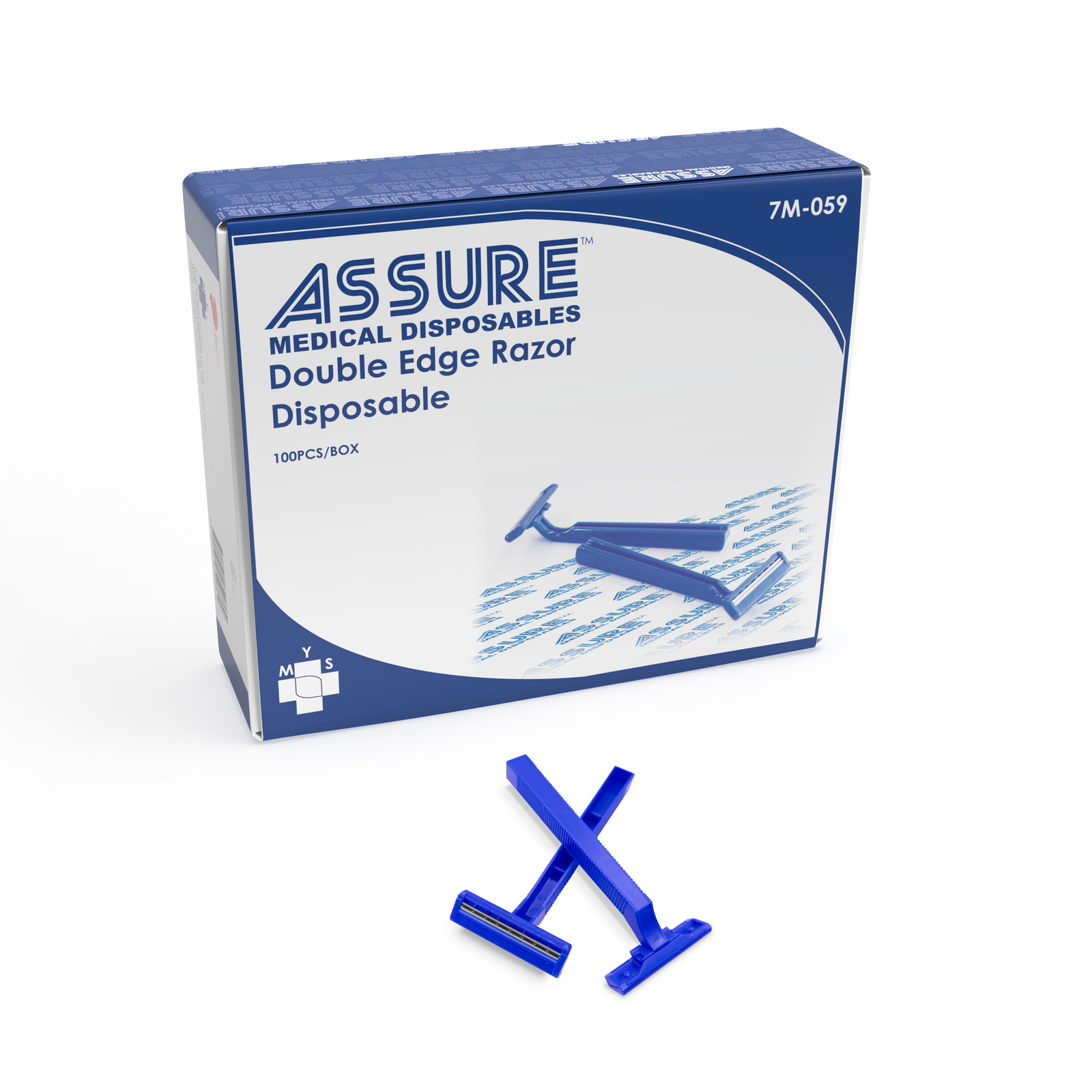 Assure Razor Double Edge Disposable Blue | NTUC FairPrice