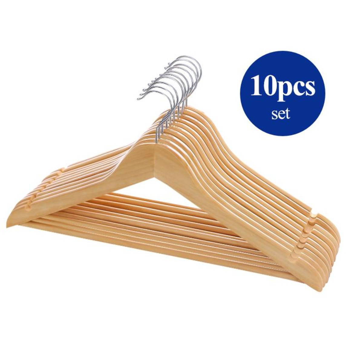 Sweet Home Solid Wood Hanger Yellow | NTUC FairPrice