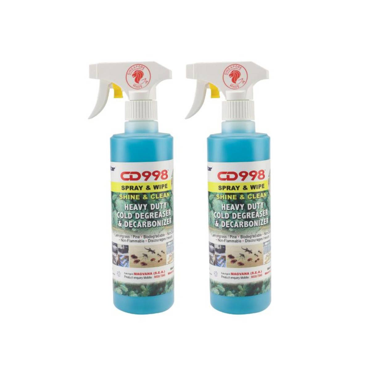 Ecostar Insect Repellent Detergent CD998 500ml*2(Blue) | NTUC FairPrice