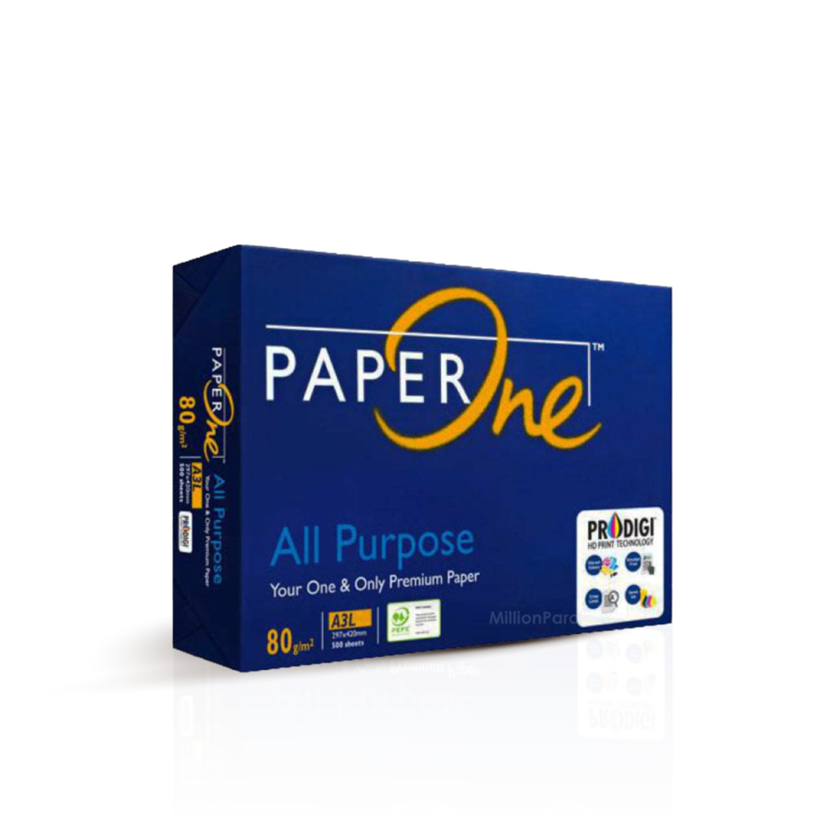 Paperone ALL PURPOSE A3 Paper-80gsm (ream) | NTUC FairPrice