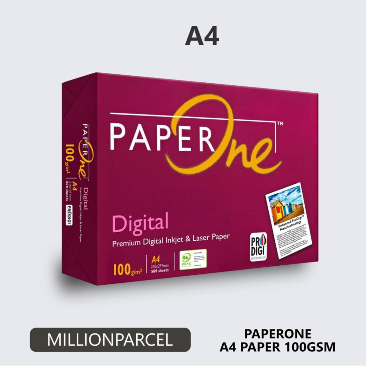 Paperone DIGITAL A4 Paper-100gsm (ream) | NTUC FairPrice