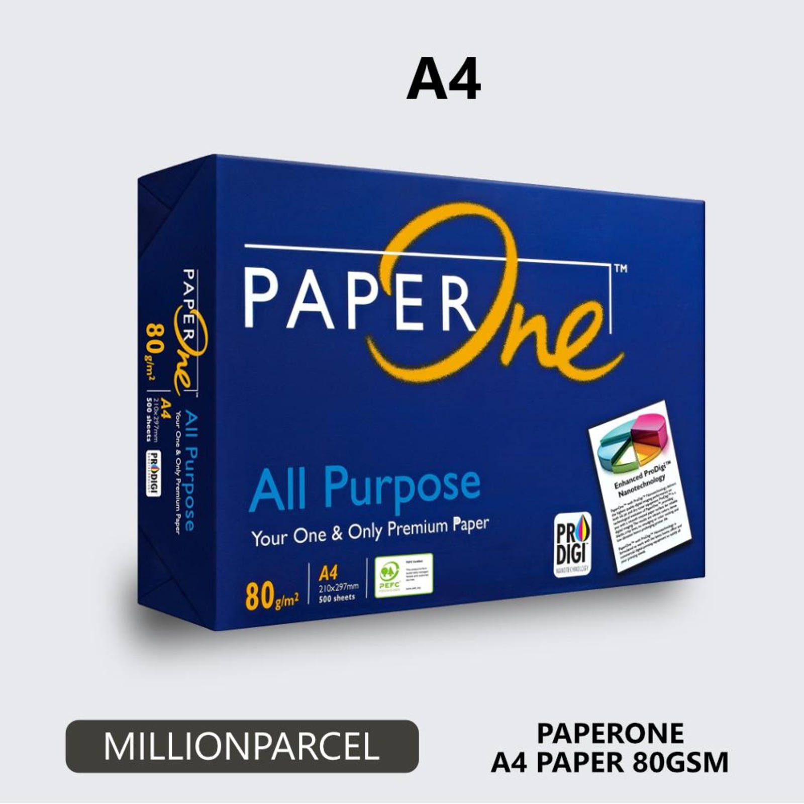 Paperone ALL PURPOSE A4 Paper-80gsm (ream) | NTUC FairPrice