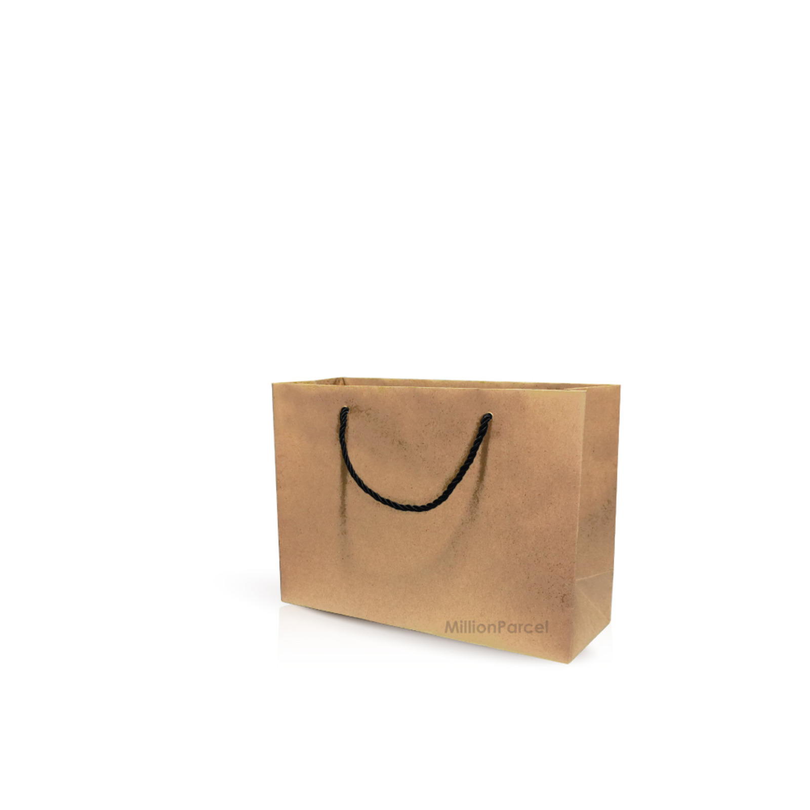 MillionParcel Brown Paper Bag - L28xH20xW10cm | NTUC FairPrice