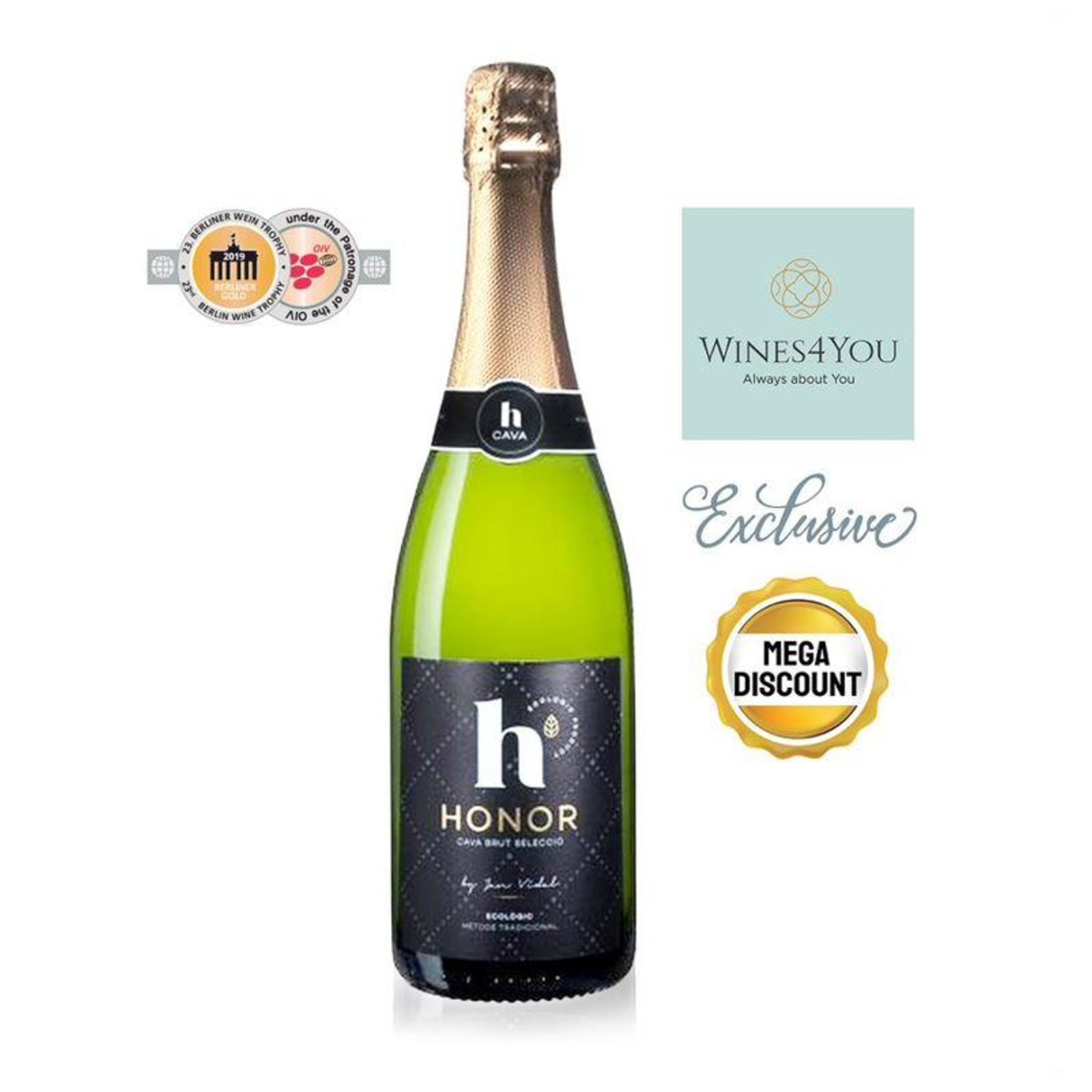 Honor Cava Brut Organic Spain Sparkling Wine | NTUC FairPrice