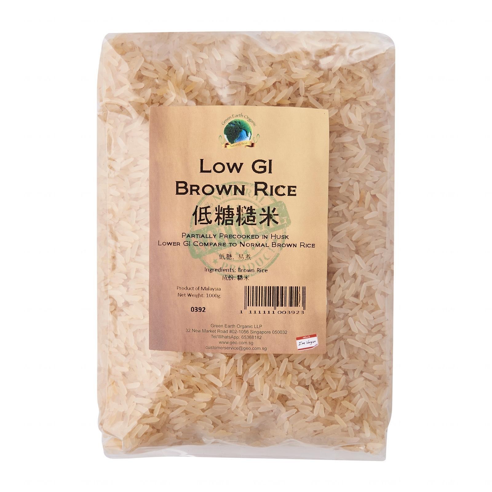 Green Earth Low GI Brown Rice | NTUC FairPrice