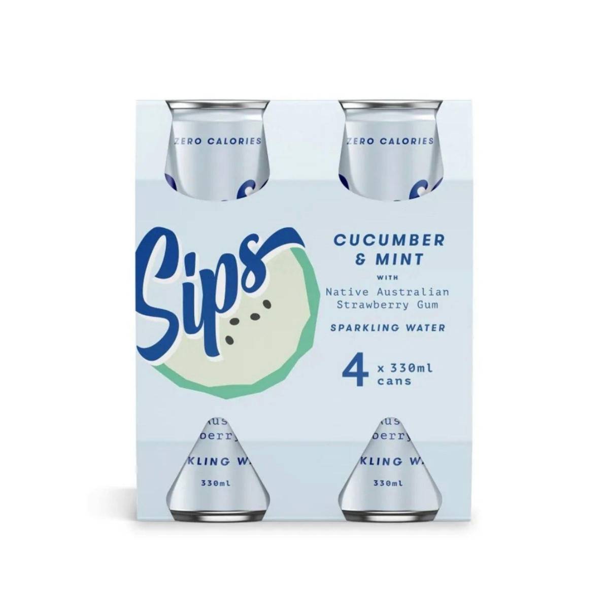 Sips Sparkling Water - Cucumber & Mint | NTUC FairPrice