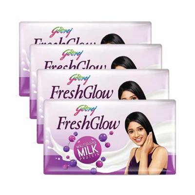 Godrej Fresh Glow Bar Soap With Moisturising Milk Protein | NTUC FairPrice