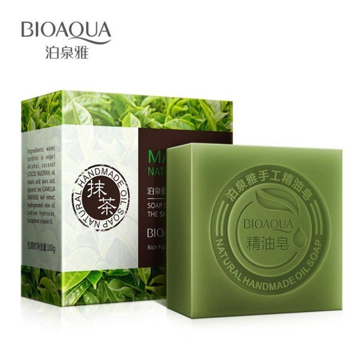 Bioaqua Matcha Soap | NTUC FairPrice