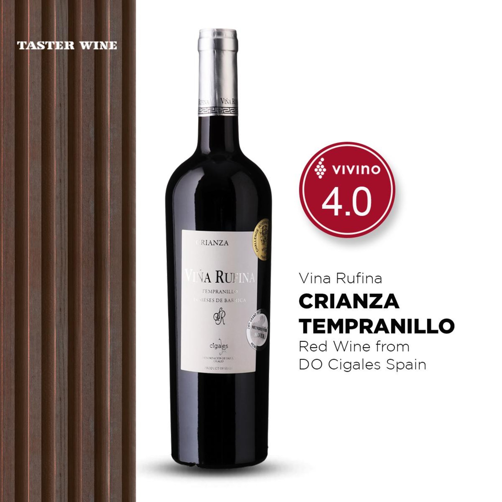 Taster Wine Santa Rufina Vina Rufina Crianza Tempranillo | NTUC FairPrice