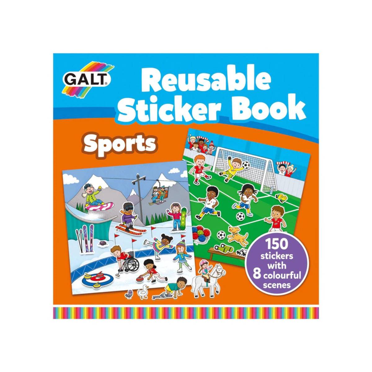 Galt Reusable Sticker Book (Sports) | NTUC FairPrice